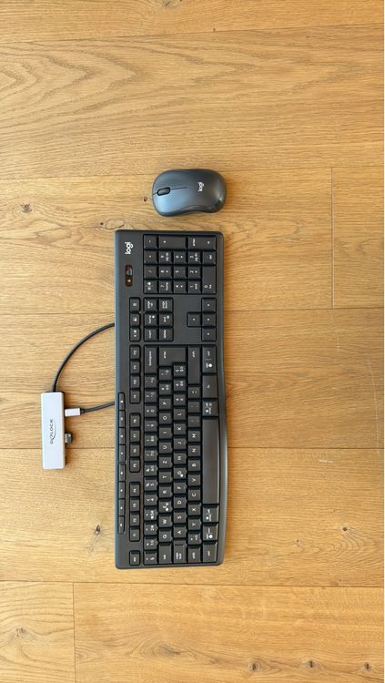 Logitech silent touch Keyboard plus mouse (Neu (gemäss Beschreibung ...