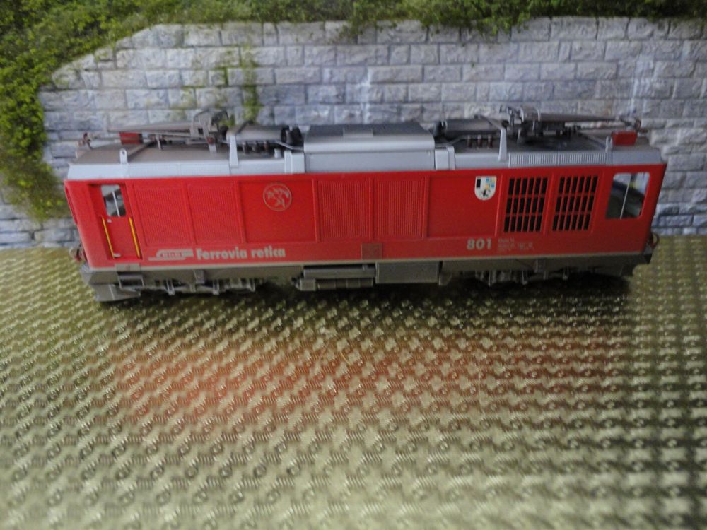 Aktion !!! Ferro Suisse , RhB, Zweikraftlok, Gem 4/4, 801 (Gebraucht ...