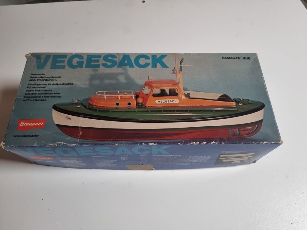Graupner Vegesack Beiboot zu Adolph Bermpohl (Defekt) in St. Silvester ...