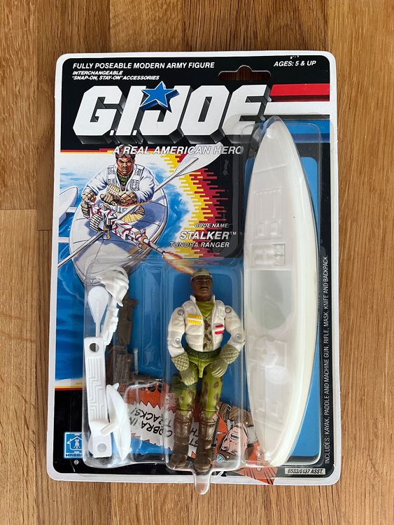G.I. Joe gi joe gijoe 1989 Stalker MOC perfekt (Neu (gemäss ...