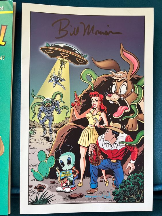 Roswell Comic nov 00 Nr. 1 original signatue bill morrison (Gebraucht ...