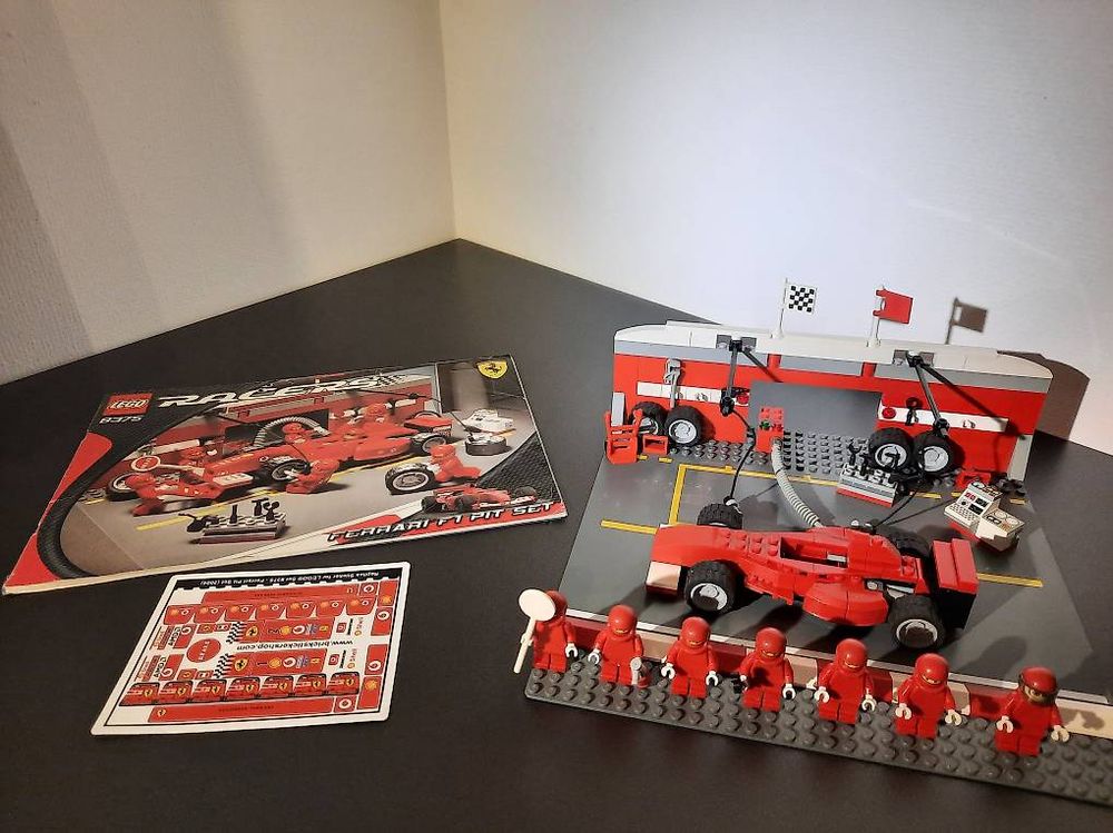 LEGO Racers 8375 - Ferrari F1 Pit Set | Kaufen auf Ricardo