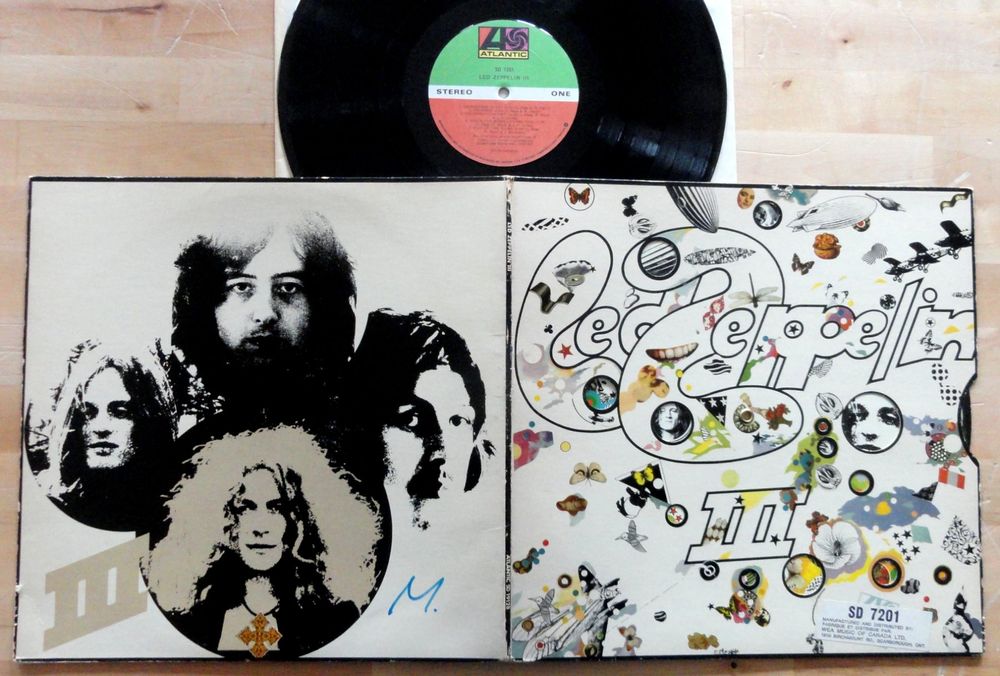 LP LED ZEPPELIN III 1970 ATLANTIC CA KULT und top | Kaufen auf Ricardo