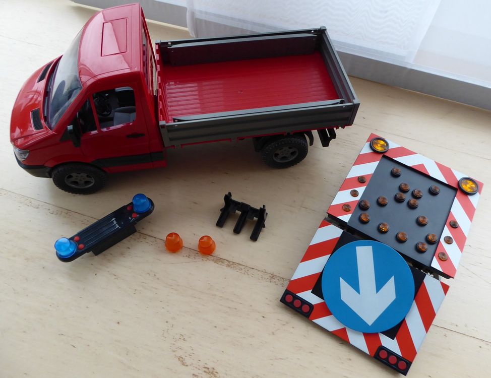 Bruder Mercedes Benz Sprinter Pick Up Truck 02531 (Gebraucht) in ...