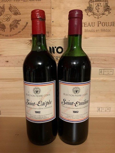 2 Fl. Sélection Pierre Coste Saint-Estèphe 1982 | Kaufen auf Ricardo