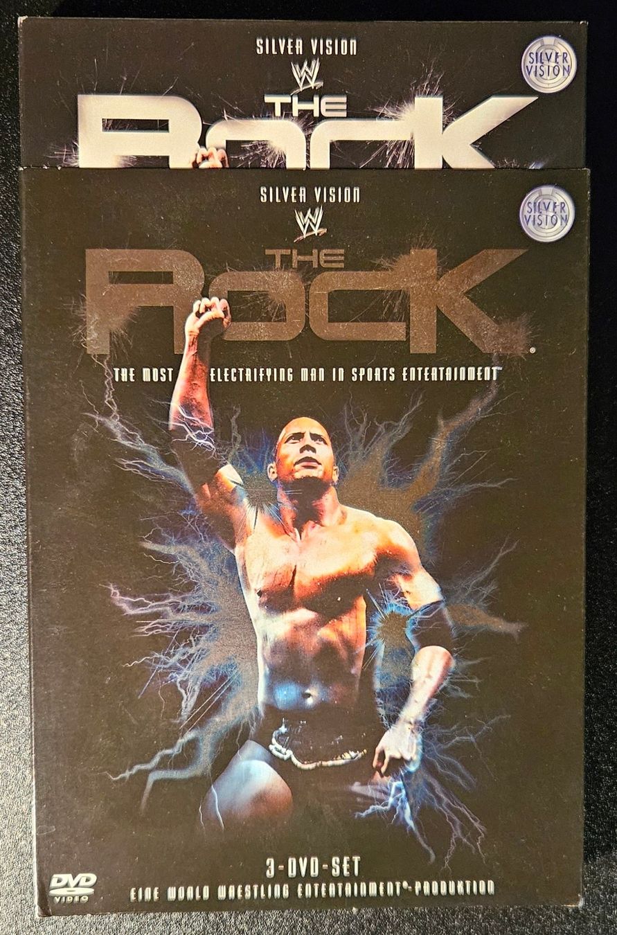 The Rock - Silver Vision DVD-Set - Wrestling Rarität! (Gebraucht) in ...