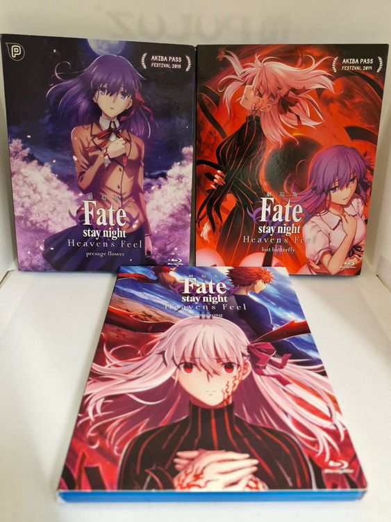 Fate/Stay Night: Heaven's Feel 1-3 (2017-2020) 3 Blu Rays | Kaufen auf Ricardo