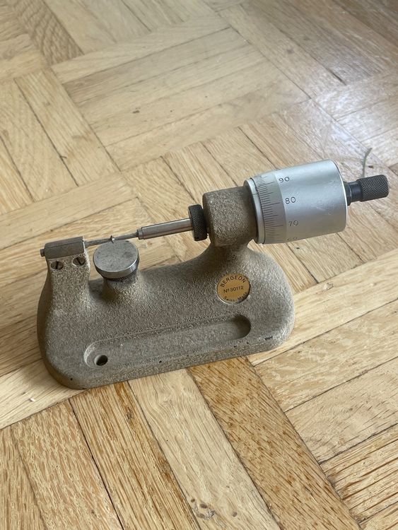 Bergeon 30112 Micrometer | Kaufen auf Ricardo