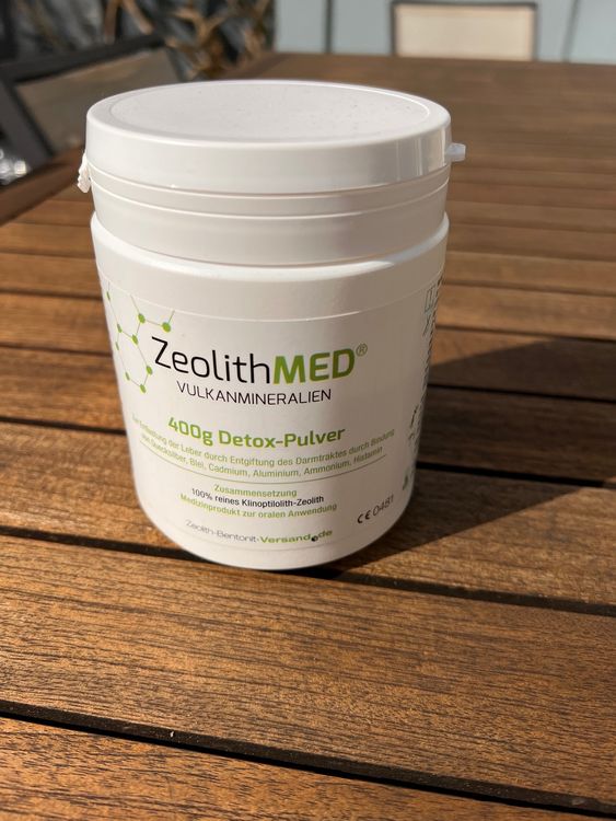 Zeolith MED Detox-Pulver, 400g (Neu und originalverpackt) in ...