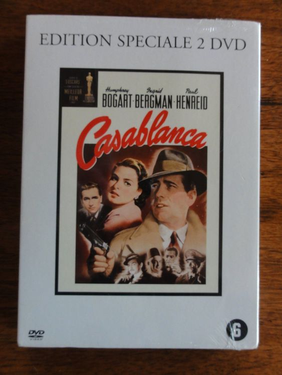 Casablanca H.Bogart / I. Bergman Neuf sous cello. (Neu und originalverpackt) in L' Auberson für ...