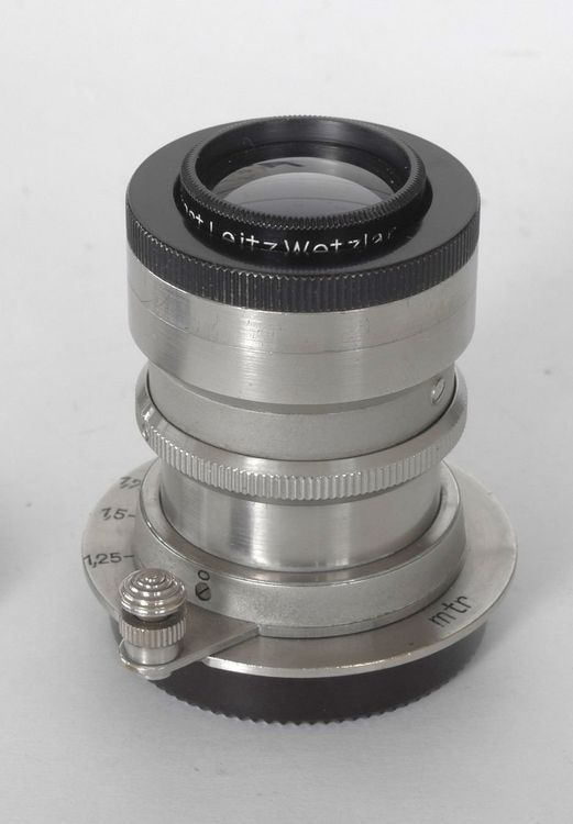 Leica, 2 Vorsatzlinsen, Gelbfilter, FIRGI, für Summar 2cm (Gebraucht ...