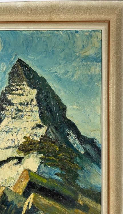 Berglandschaft Gemälde von W.Kohler | Kaufen auf Ricardo