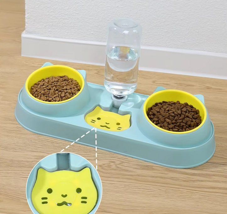 Doppelter Futter und Wasserspender für Katzen und Hunde (Neu und originalverpackt) in Lausanne ...