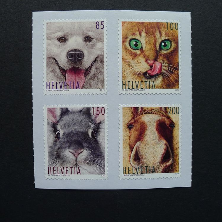 2019 Tier Briefmarken postfrisch (Antik) in Dagmersellen für CHF 10 ...