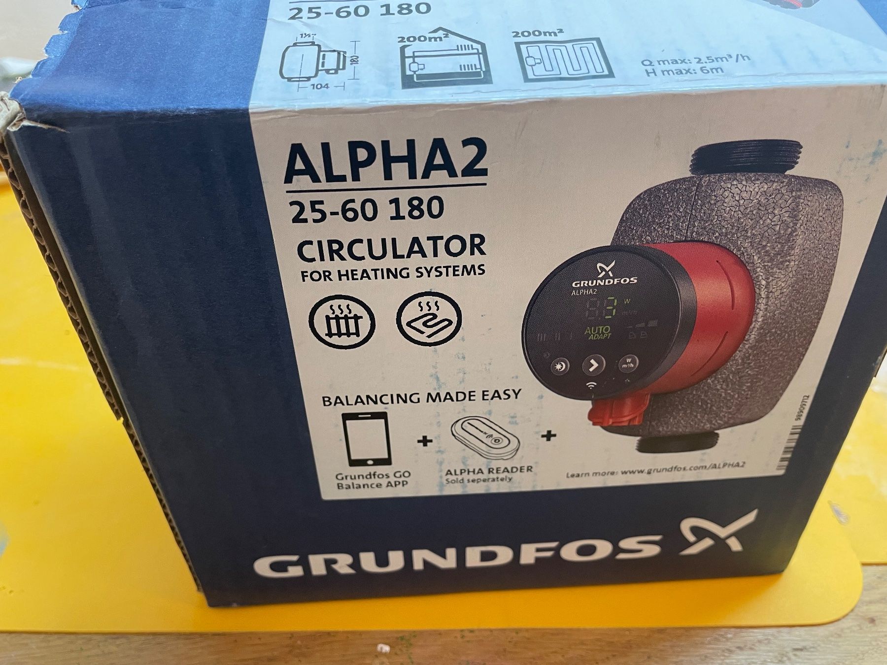 Grundfos Umwältspumpe ALPHA 2 neu kein Bosch Rapid Geba (Neu und ...