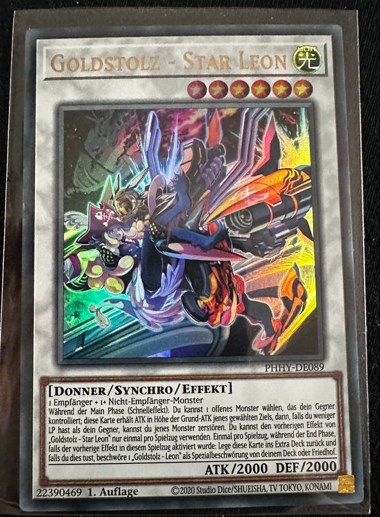 Yugioh Goldstolz - Star Leon PHHY (Neu (gemäss Beschreibung)) in ...