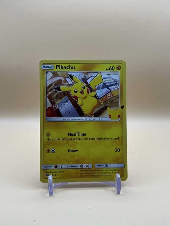 Pikachu 25th Anniversary, Pokemon 2020 English (Neu (gemäss ...