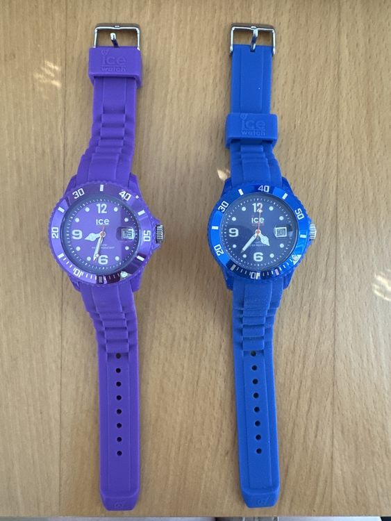 Ice watches lila und blau (Gebraucht) in Adliswil für CHF 30 – mit Lieferung auf Ricardo kaufen
