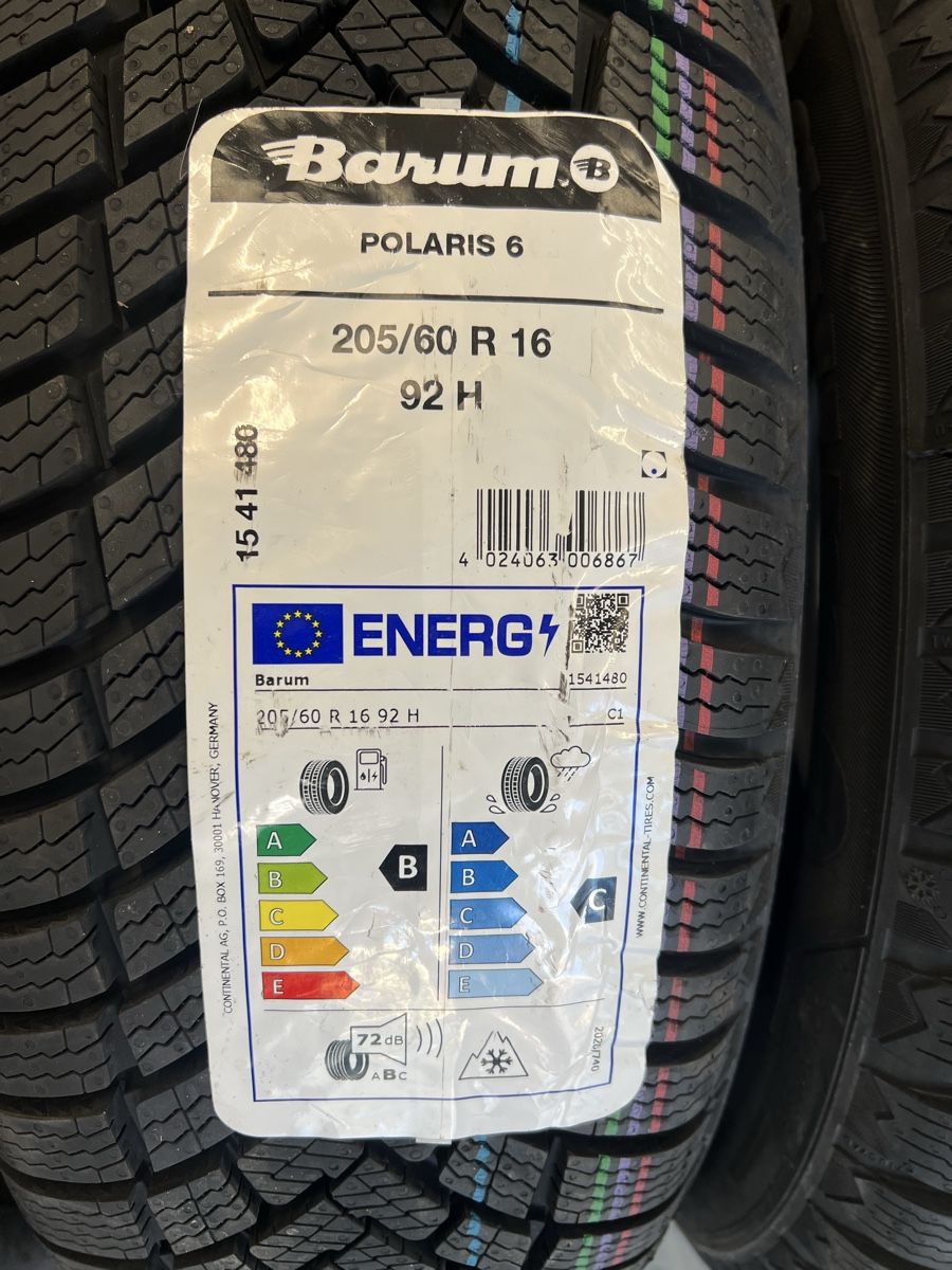 Winterreifen 205 60 R16 Komplettrad