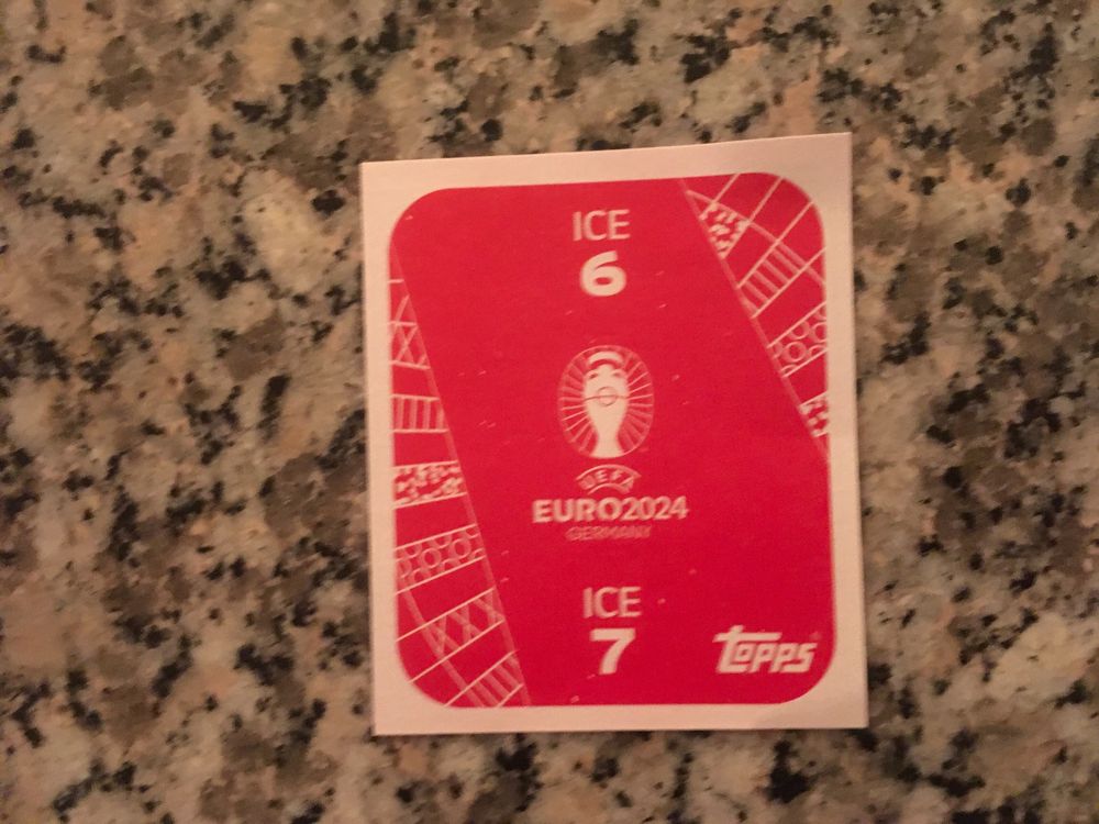 Euro 2024 Uefa Nr. ICE 6 - ICE 7 | Kaufen auf Ricardo