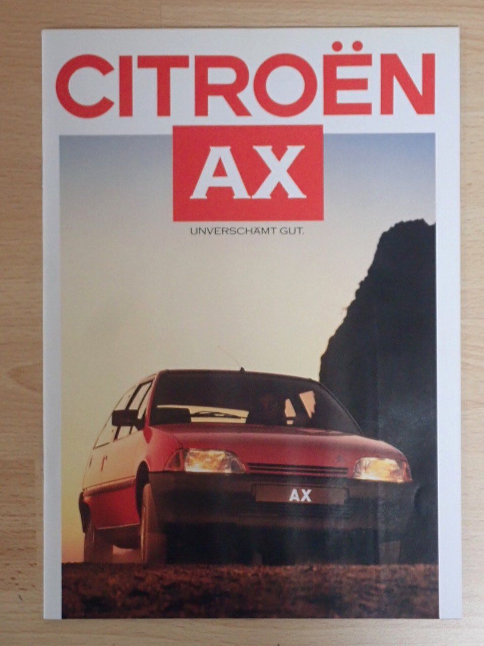 Citroen AX - Prospekt Deutschland 1.87 - W013 (Gebraucht) in Winterthur für CHF 8 – mit ...