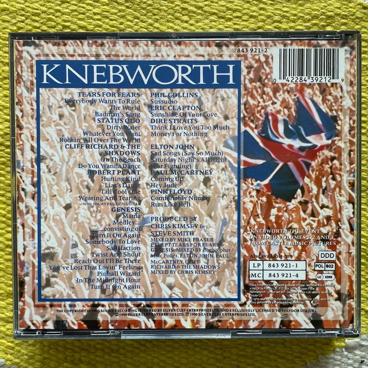 KNEBWORTH-2CD THE ALBUM90 (Gebraucht) in Rorschacherberg für CHF 4.9 – mit Lieferung auf Ricardo ...