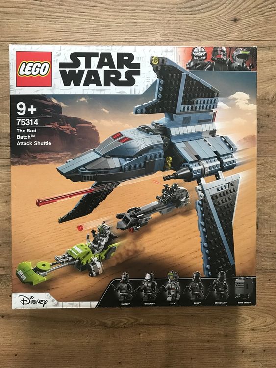 Lego star wars 75314 the bad batch shuttle attack (Neu und ...
