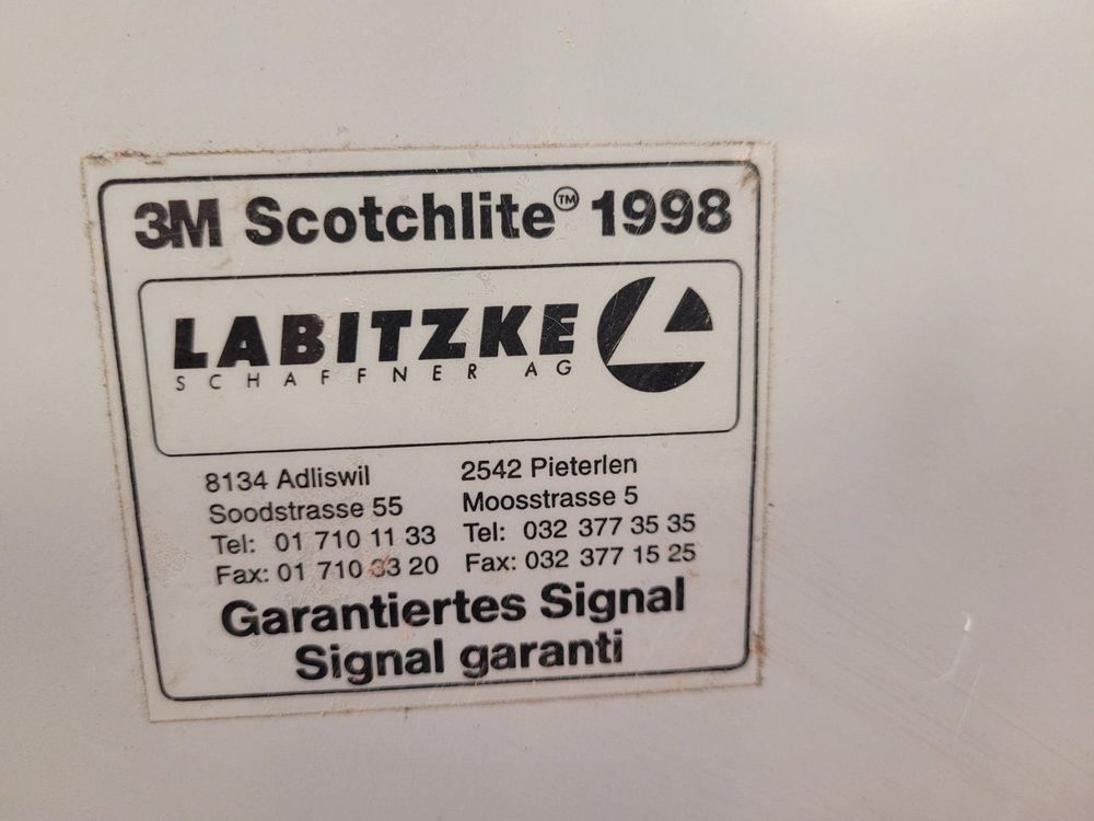 60 Straßenschild Verkehrsschild Hinweis-Schild Signaltafel (Gebraucht ...