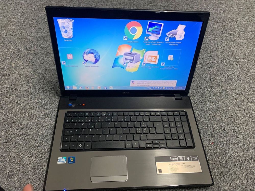 Laptop von Acer Windows 7 (Gebraucht) in Thörigen für CHF 49 – nur ...