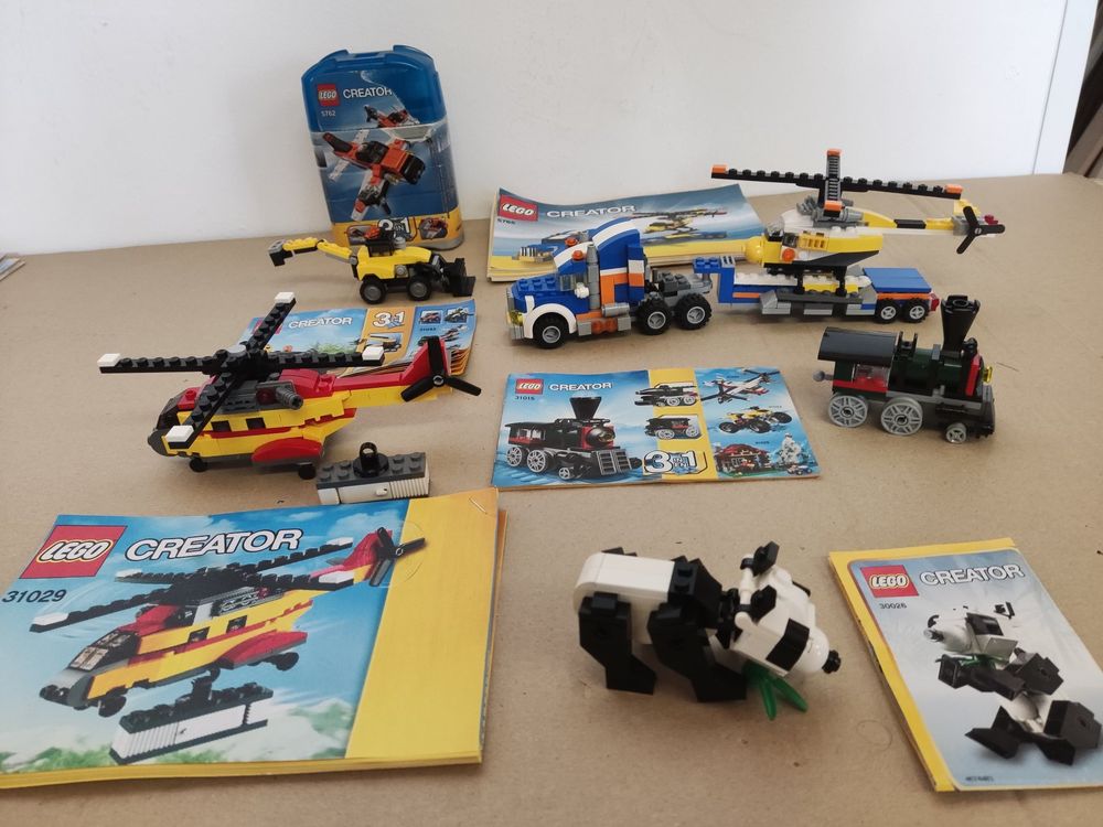 Lego Creator LKW Heli Zug 5765 +31041 +31029 +31015 +30026 | Kaufen auf ...