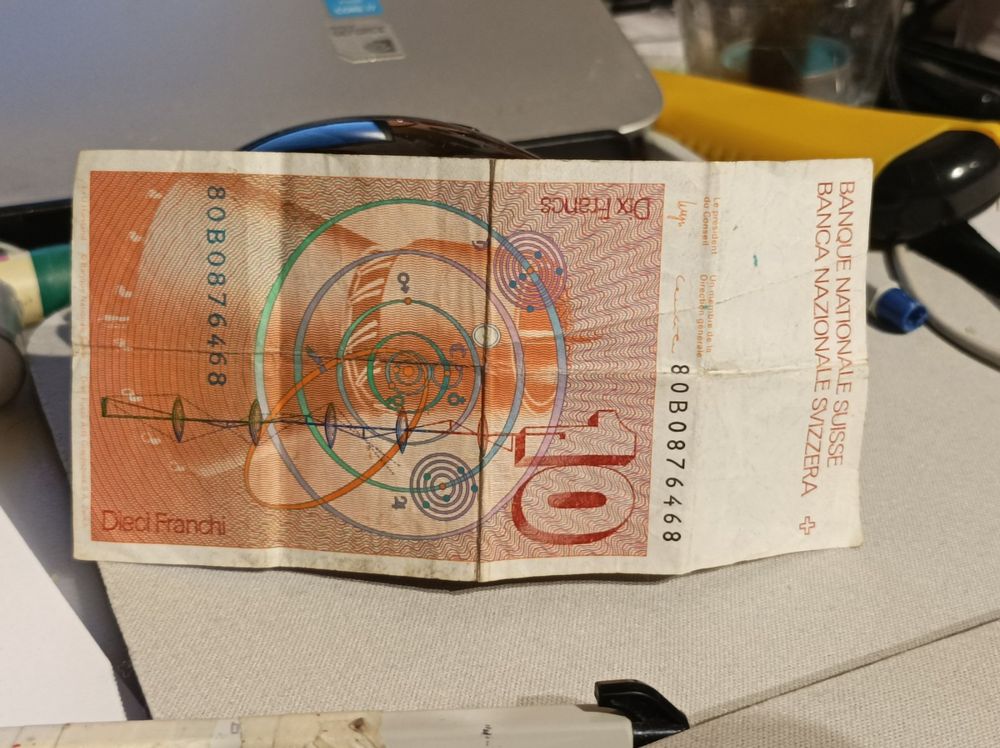 10 Franken Note 1980 - L. Euler | Kaufen auf Ricardo