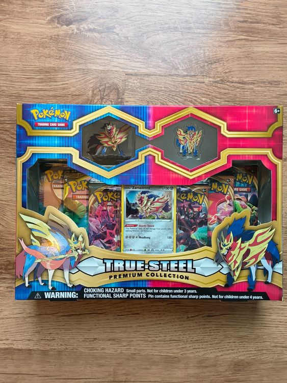 Pokemon True Steel Zamazenta Premium Collection TEAM UP (Neu und ...