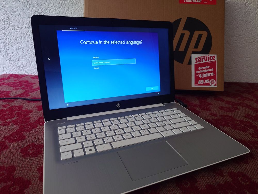 HP Stream Laptop 14" AMD 64GB eMMC 4GD DDR4 SDRAM Windows (Gebraucht ...