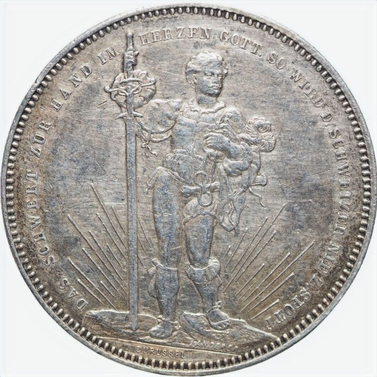 Schweiz Schützentaler 1879 Basel | Kaufen auf Ricardo