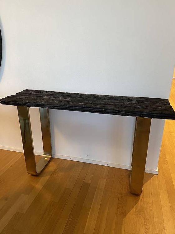 Konsole Sideboard Holz Gold Metall (Gebraucht) in Meilen für CHF 390 ...