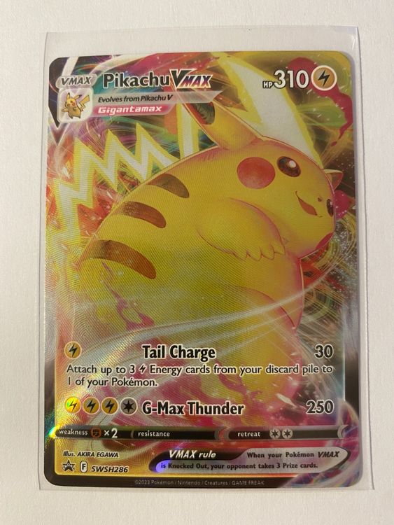 Pokemon Pikachu VMax SWSH 286 EN | Kaufen auf Ricardo