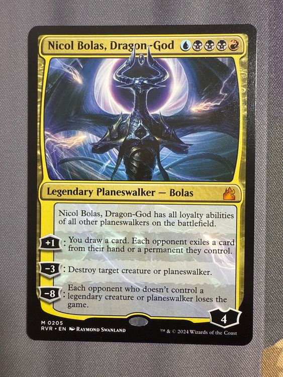 Nicol Bolas, Dragon-God 0205 Ravnica Remastered (Neu (gemäss Beschreibung)) in Windlach für CHF ...