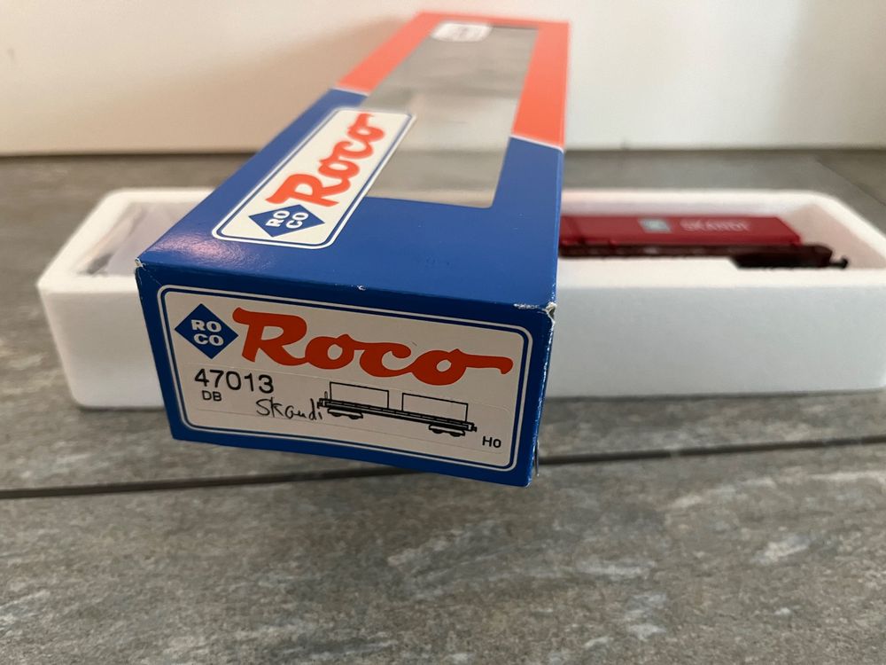 Roco 47013 Containertragwagen DB (Neu und originalverpackt) in Sursee ...