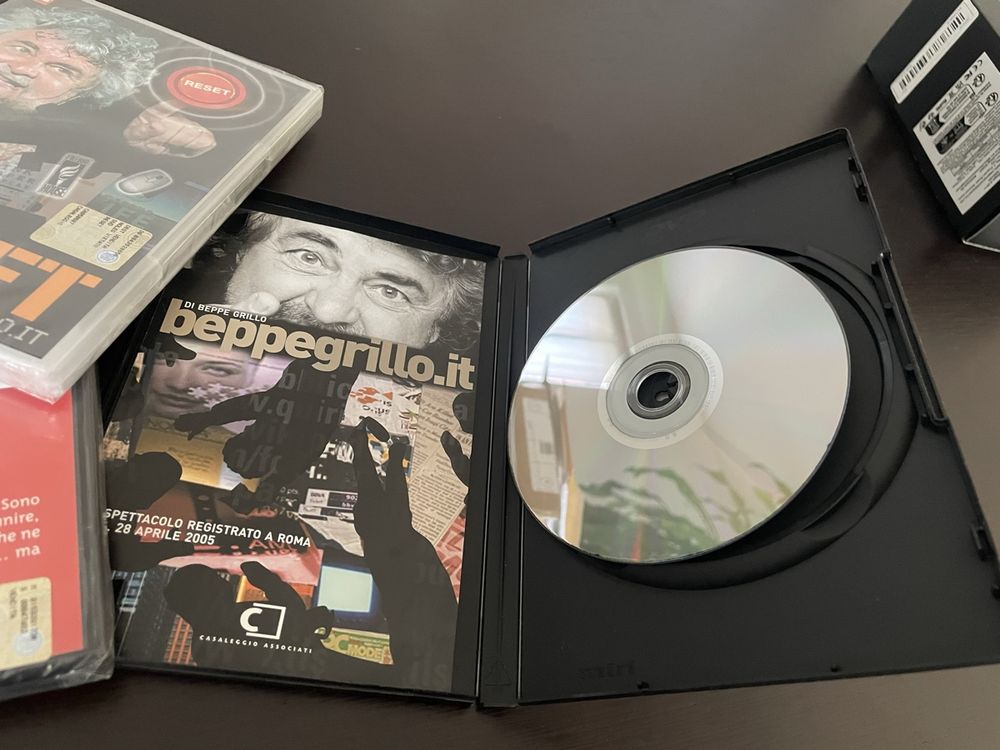 Beppe Grillo, lotto di 3 DVD originali, come nuovi! (Nuovo (secondo la ...