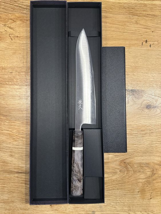Tsunehisa Migaki Aogami Super Gyuto 210mm-Ahorngriff (Neu und ...