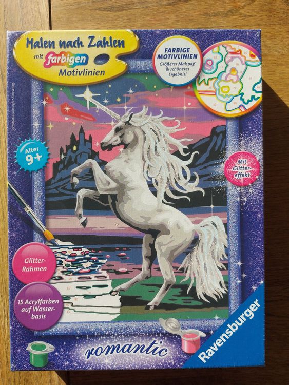 Ravensburger Malen nach Zahlen mit Glitzer ab 9J. OVP (Neu und originalverpackt) in Langenthal ...