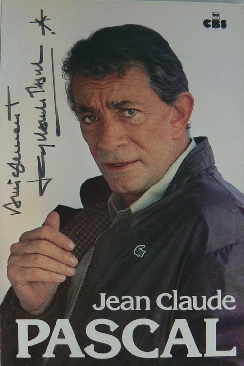 Jean-Claude Pascal (1928-1992) Schauspieler - Autogramm (Gebraucht) in ...