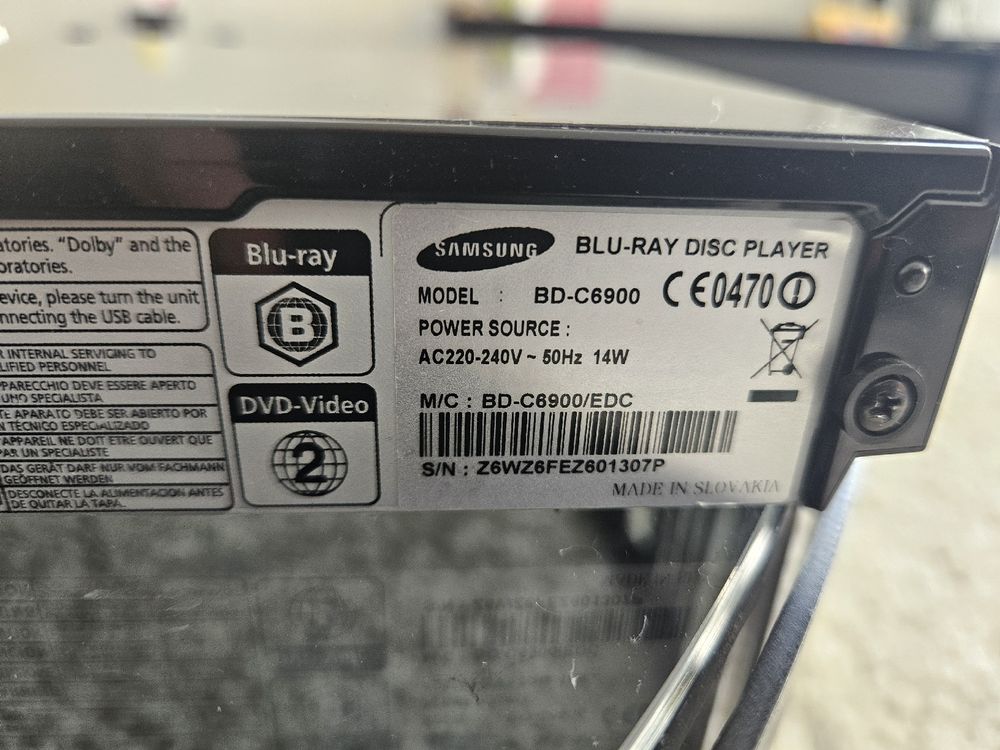 Samsung Blue-Ray Disc Player (Gebraucht) in Aarberg für CHF 5 – mit ...