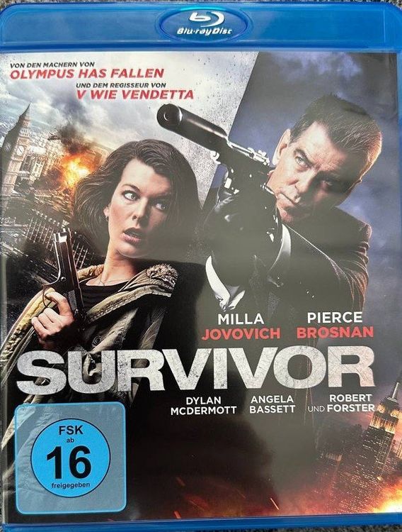 Survivor, Action-Thriller mit Milla Jovovich, Top Zustand! (Gebraucht) in Beringen für CHF 8 ...