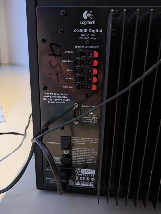 Logitec Z-5500 Digital Subwoofer | Kaufen auf Ricardo