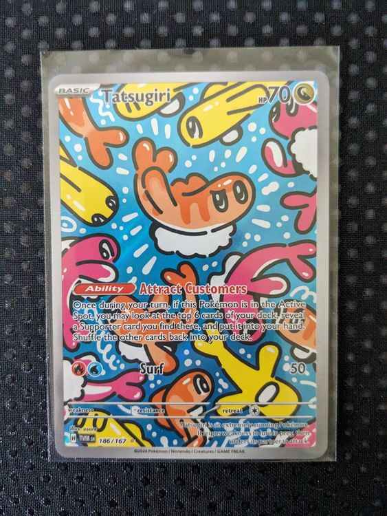 Pokémon Twilight Masquerade - Tatsugiri 186/167 ( EN ) | Kaufen auf Ricardo