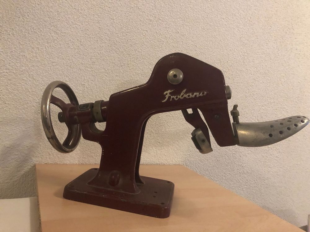 Vintage Frobana Schustermaschine / Schuhstrechmaschine (Gebraucht) in ...