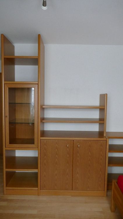 HÜLSTA TOPSIDE WOHNWAND REGAL VITRINE EICHE NATUR HOLZ (D'occasion) à ...