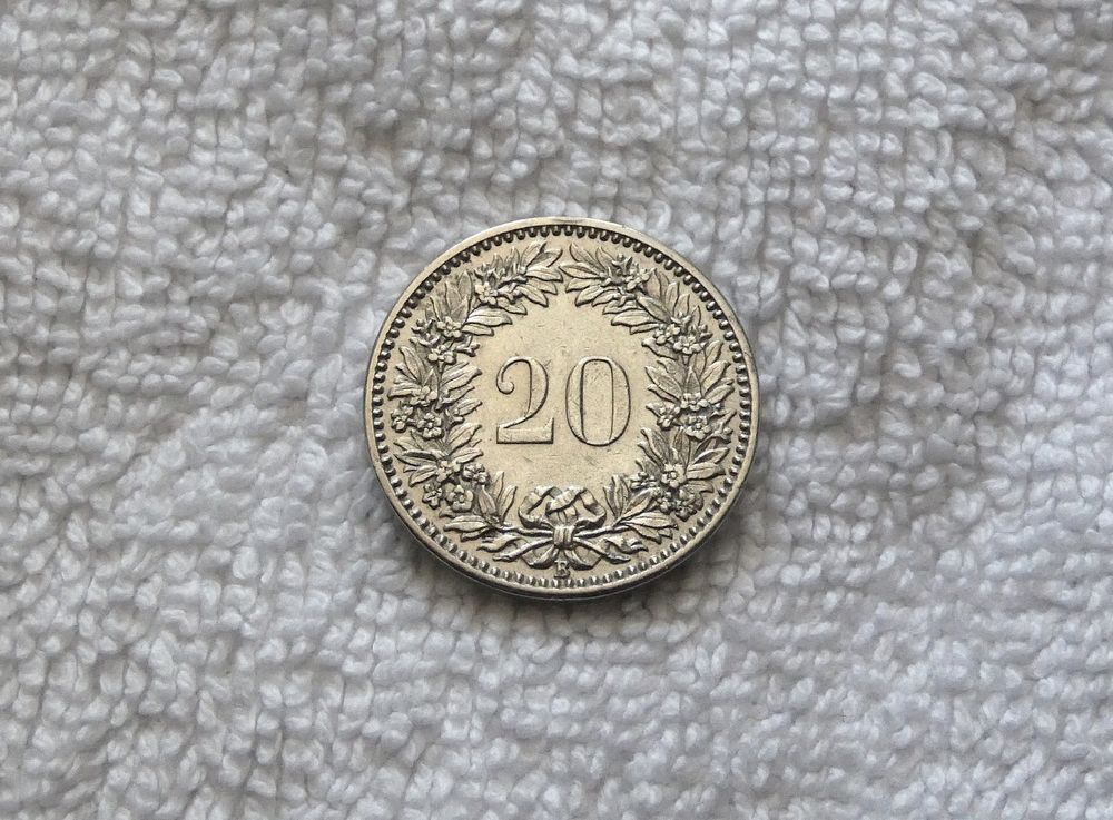 20 centimes/rappen 1896 | Kaufen auf Ricardo