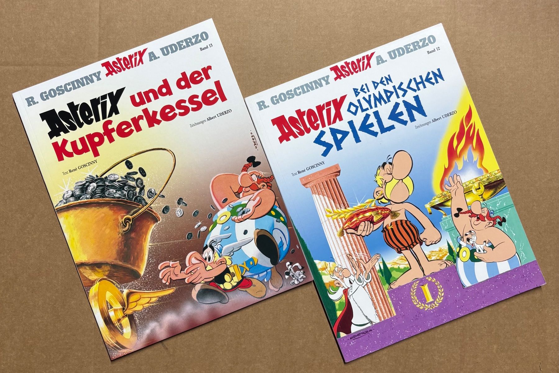 Asterix Band 13 Kupferkessel & 12 Olympische Spiele! Top! (Gebraucht ...